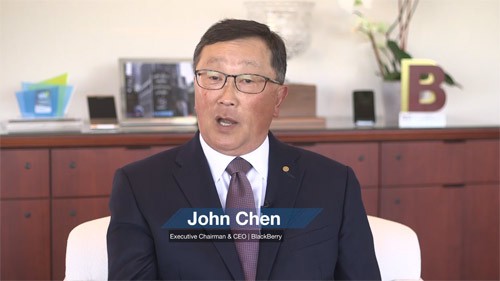 CEO John Chen gửi lời chúc mừng BB Merah Putih trong ngày ra mắt Aurora